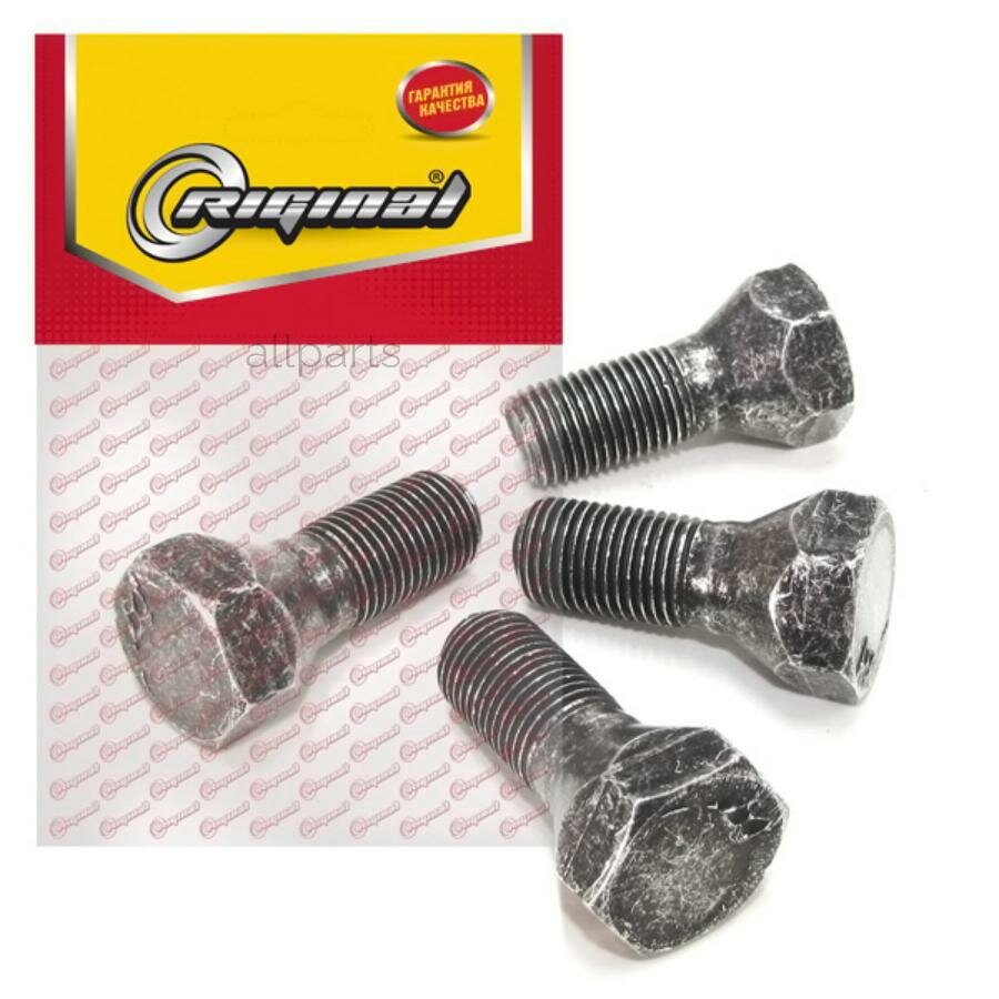 RIGINAL RG21083101040 Болт колесный для а/м ВАЗ-2108 ключ 19 М12х23 (кт.4шт.) Riginal RG21083101040