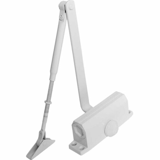 Доводчик дверной Ajax DCTR15-60 (TDR-60) 15-60кг WH белый