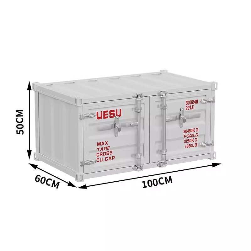 Журнальный стол серии Industrial Furniture (100 см серый цвет)