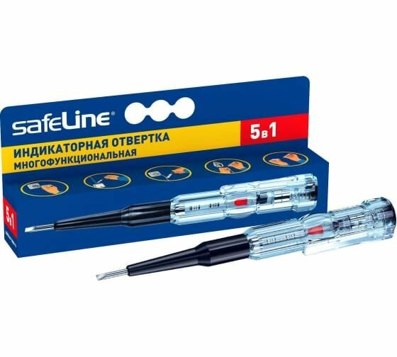 Индикаторная отвертка многофункциональная Safeline MS-18 11692