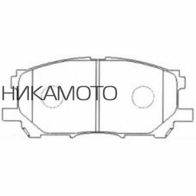 AIKO PF-1497 Колодки тормозные TOYOTA Harrier 30/ LEXUS RX350 (2003-2012) передние