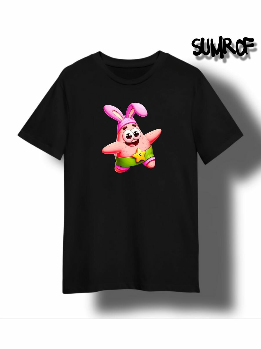 Футболка патрик спанч боб