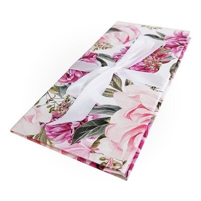 Конверт для денег Пионы, 17,2*8,3 см, 1 шт.