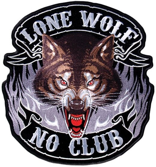 Нашивка LONE WOLF — фото 1