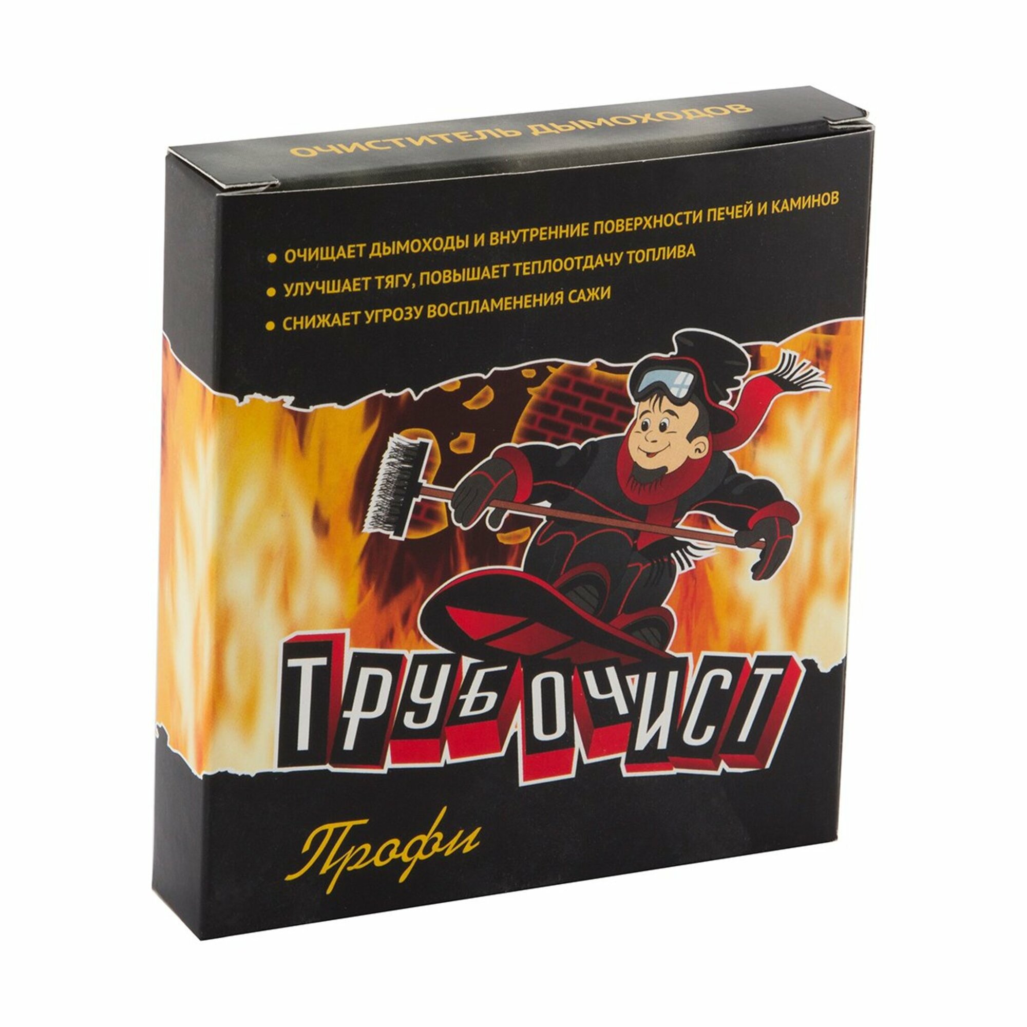 Средство мощное 5 упаковок Трубочист profi Megater/TМ очиститель дымоходов котлов от сажи