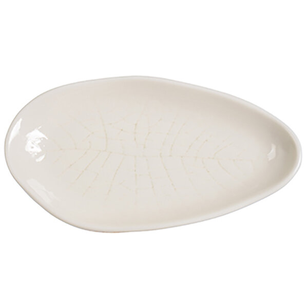 Блюдо Кайла Акация овальное фарфор , L=27см