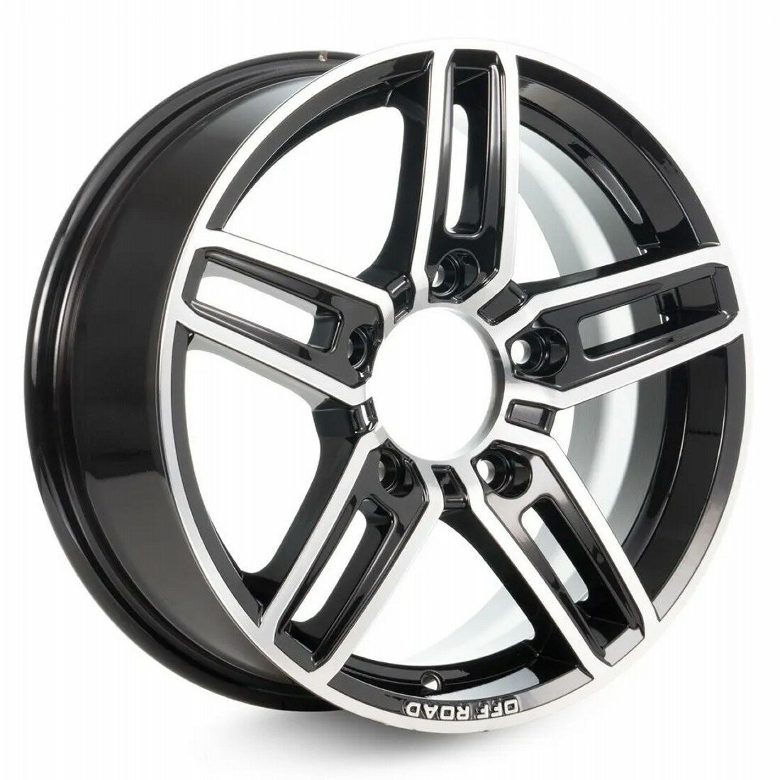 Колесный диск КиК Дон (КС588) 6,5x16 5x139,7 ET40 98,1 Алмаз черный