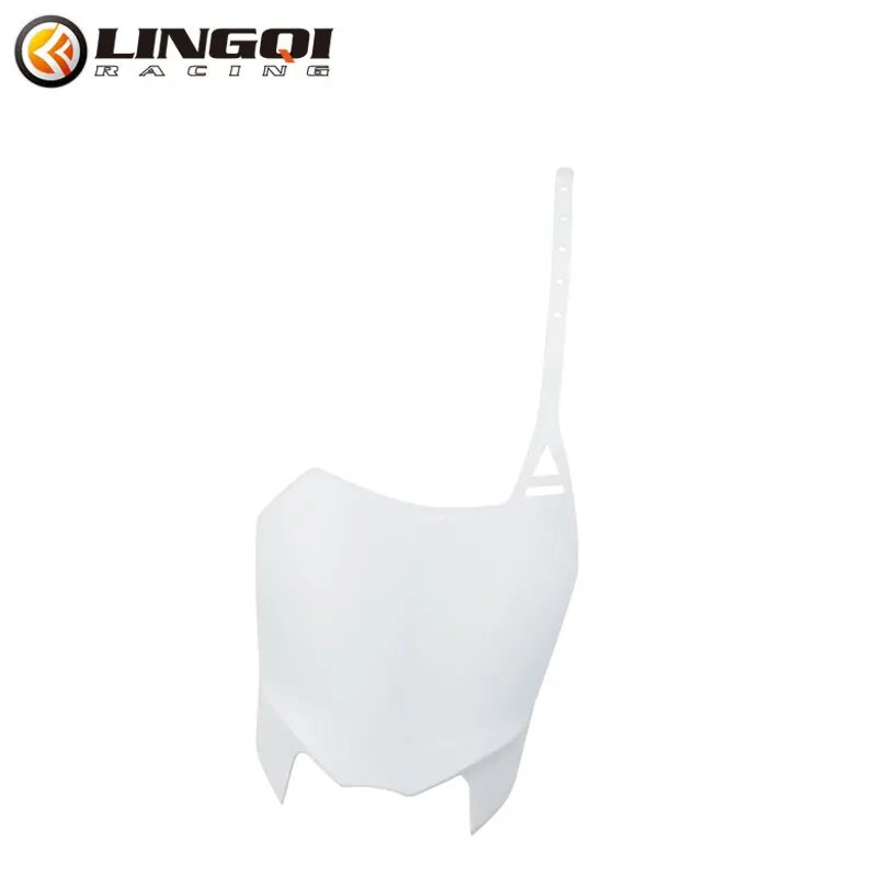 Передняя табличка с номером для мотоцикла CRF110, пластиковая крышка с именем для 2022, Белый, White