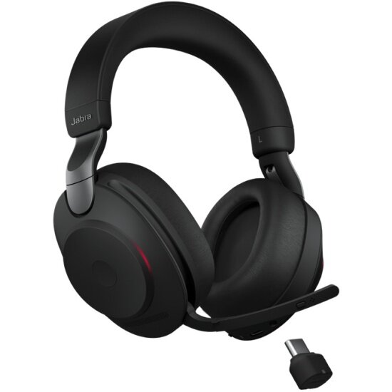 Беспроводная гарнитура Jabra Evolve2 85, Link380c MS Stereo Black
