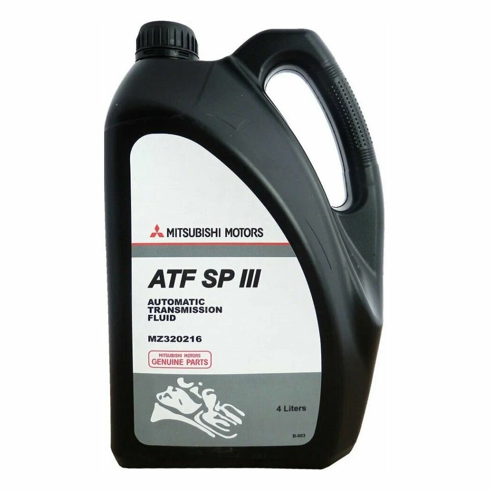 Масло трансмиссионное синтетическое для АКПП ATF SP-III 4л, Mitsubishi MZ320216