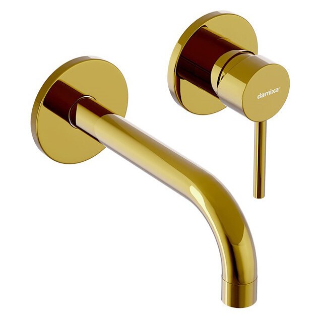 Смеситель для раковины Damixa Scandinavian Pure Soft 360260600 золото