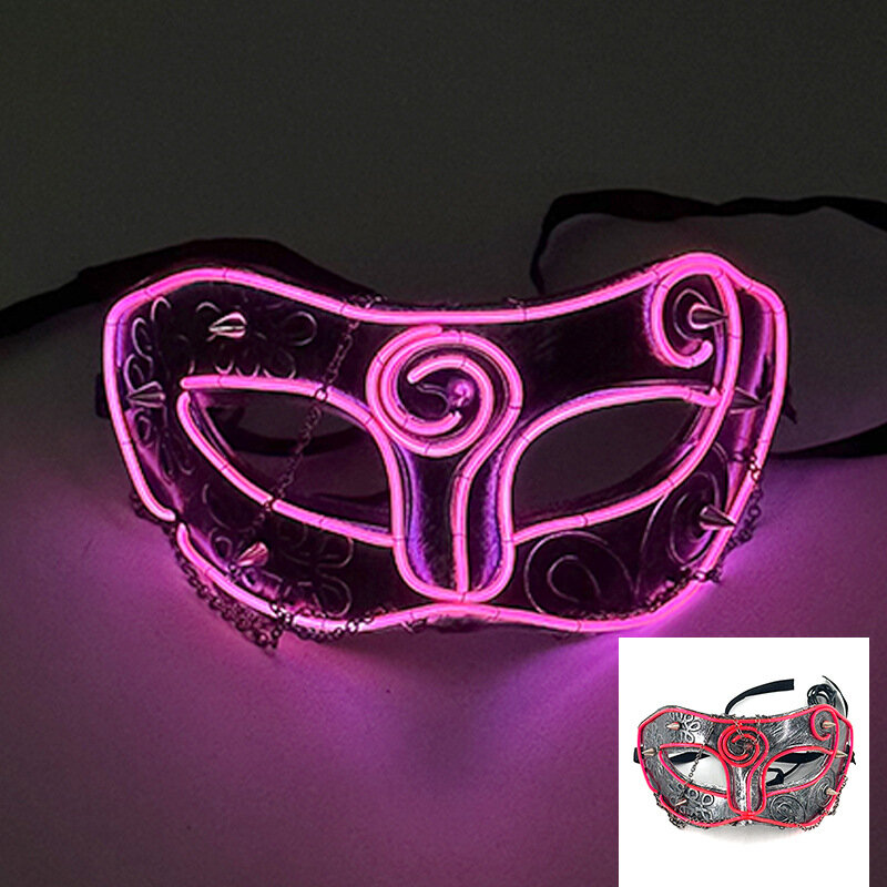 Маска для выпускного вечера "Ретро-принц", светящаяся, для Хэллоуина, рок-группы Slipknot