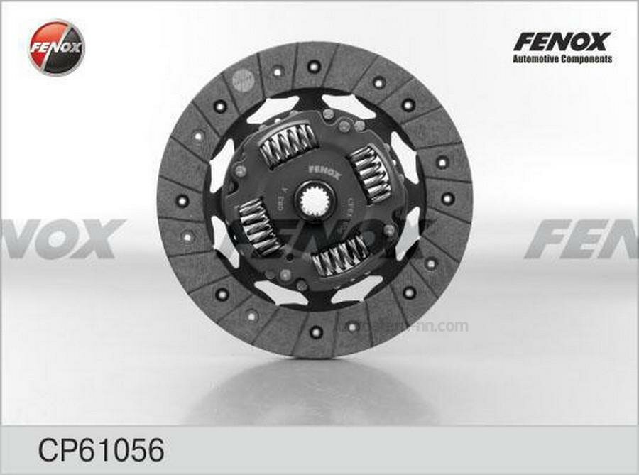 FENOX CP61056 Диск сцепления Ford Focus II 1.4, 1.6 04-, Focus I 1.4, 1.6, 1.8 98-04, C-MAX 1.6 07-, Fiesta VI 1.6