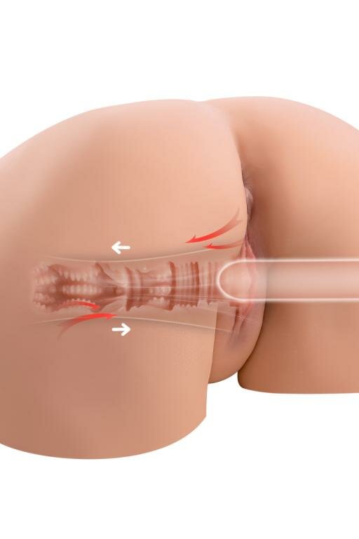 Мастурбатор XISE Michelle Ass, TPR, с функцией пенетрации Xise Мастурбатор XISE Michelle Ass, TPR, с функцией пенетрации