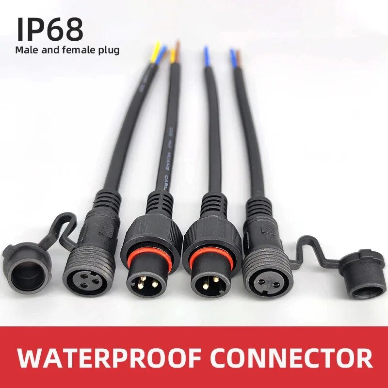 DIVEDEER Промышленный авиационный шнур питания 8-контактный черный 6 стр, 0.3mm2