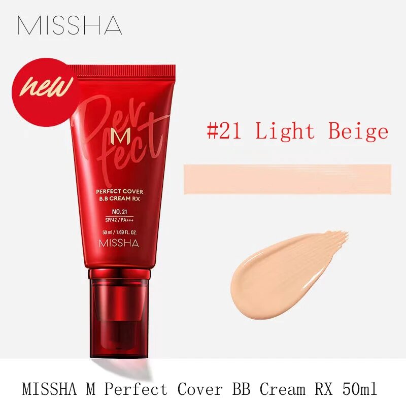 Missha M Perfect Cover BB Cream SPF42 PA+++ BB Cream RX 21