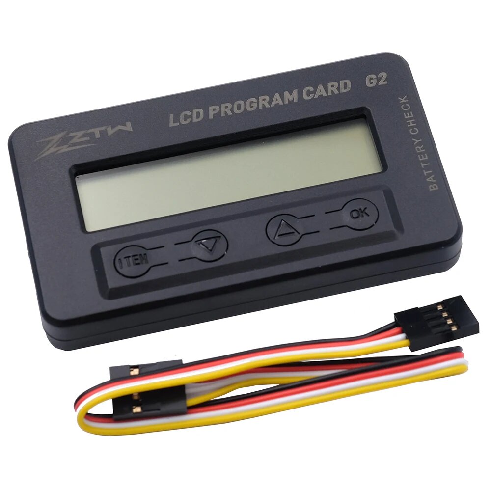 ZTW Shark SEAL BEATES G2 ESC LCD Программная карта