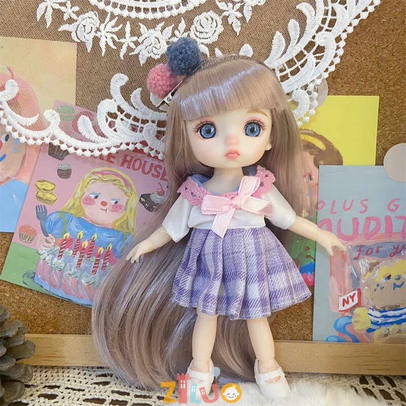 Кукла шарнирная Ziluo 16cm, 16cm bjd doll