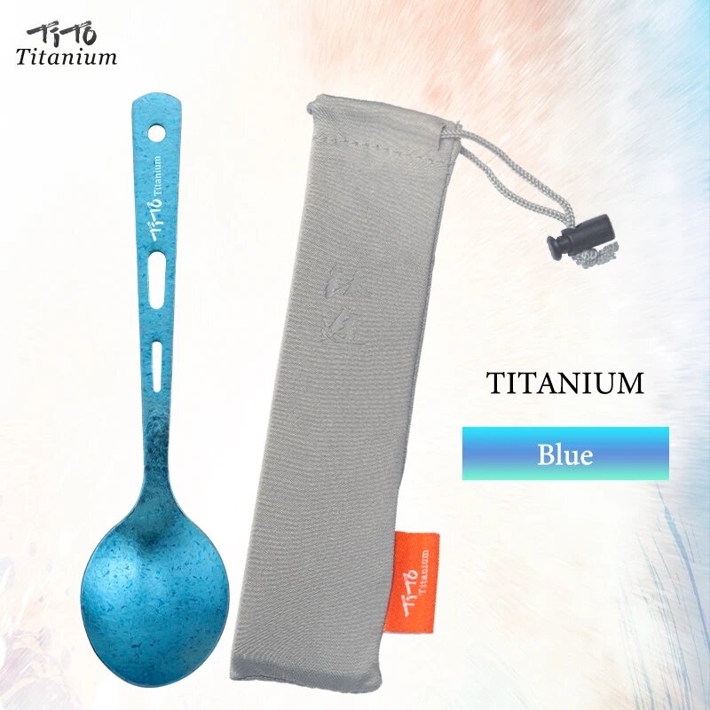 TiTo TiTanium Spork набор из 3 предметов Синий, brightspoon