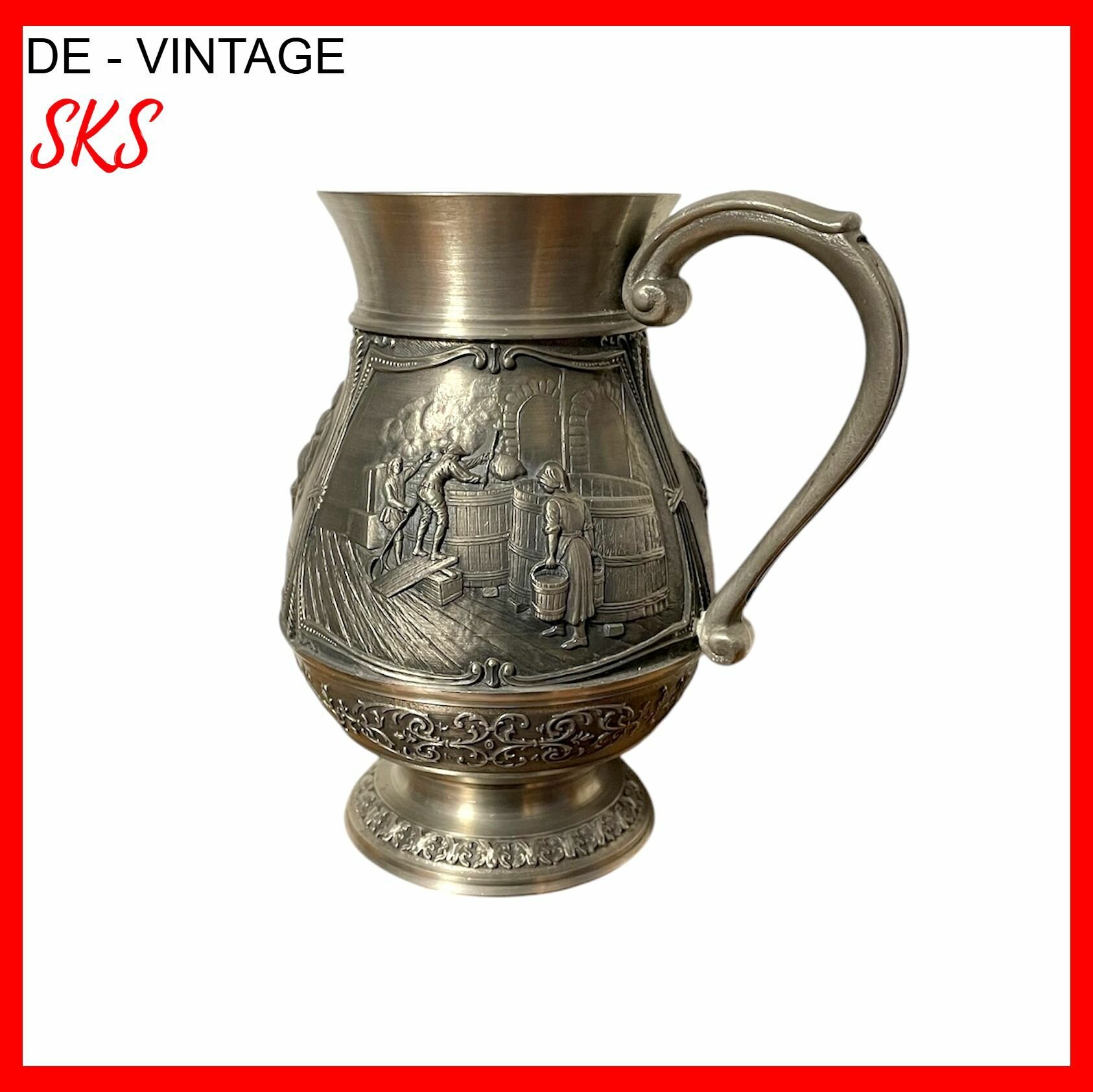 Кувшин Винодел, олово SKS. Германия