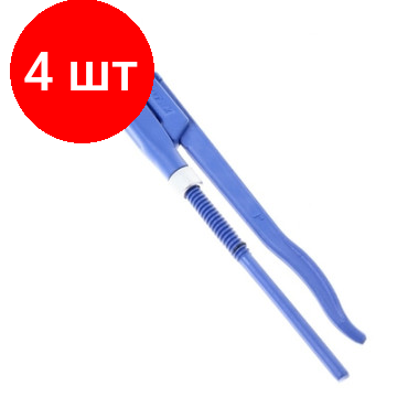 Комплект 4 штук, Ключ трубный рычажный №0, литой СИБРТЕХ (15757)