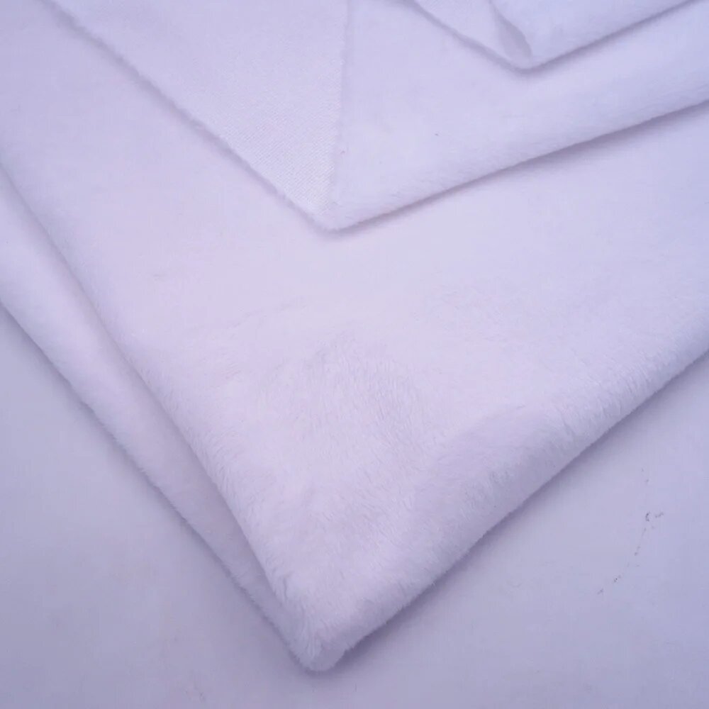 Белая плюшевая ткань Amyries 50x40 см (29-pure-white)