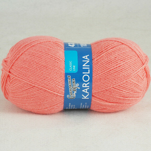 Пряжа Семеновская каролина 10898 багряный (5 мотков)