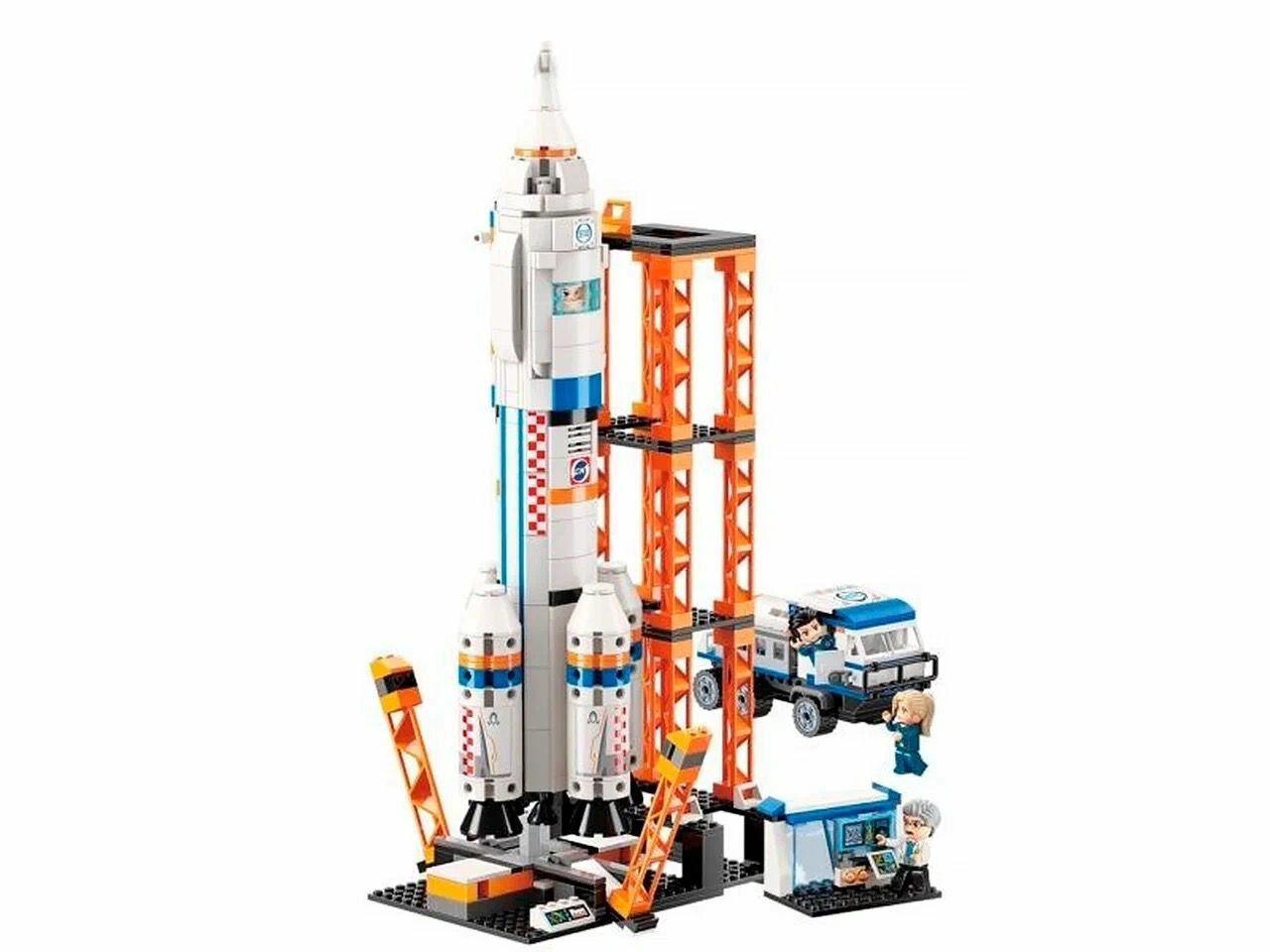 Конструктор Qman Космопорт 632 дет 6+ 1140