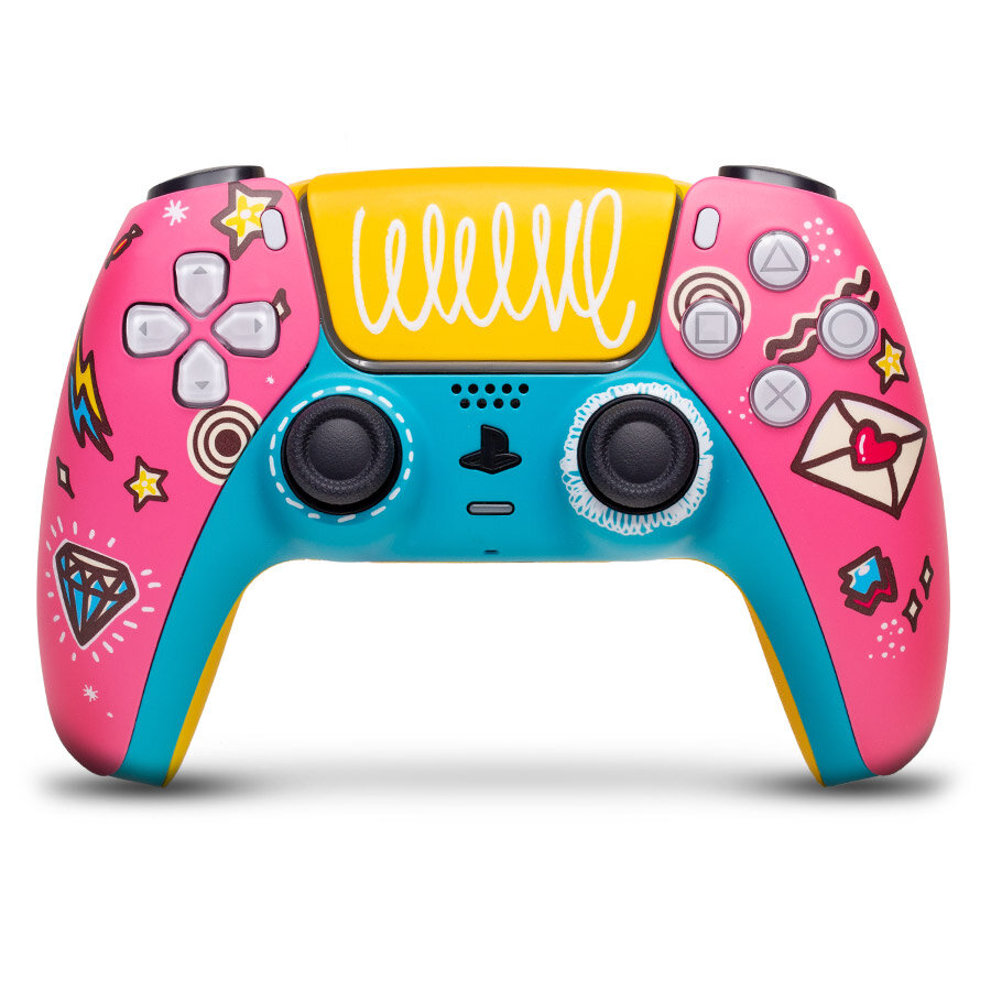 Кастомизированный геймпад Sony DualSense Rainbo (Sweet)