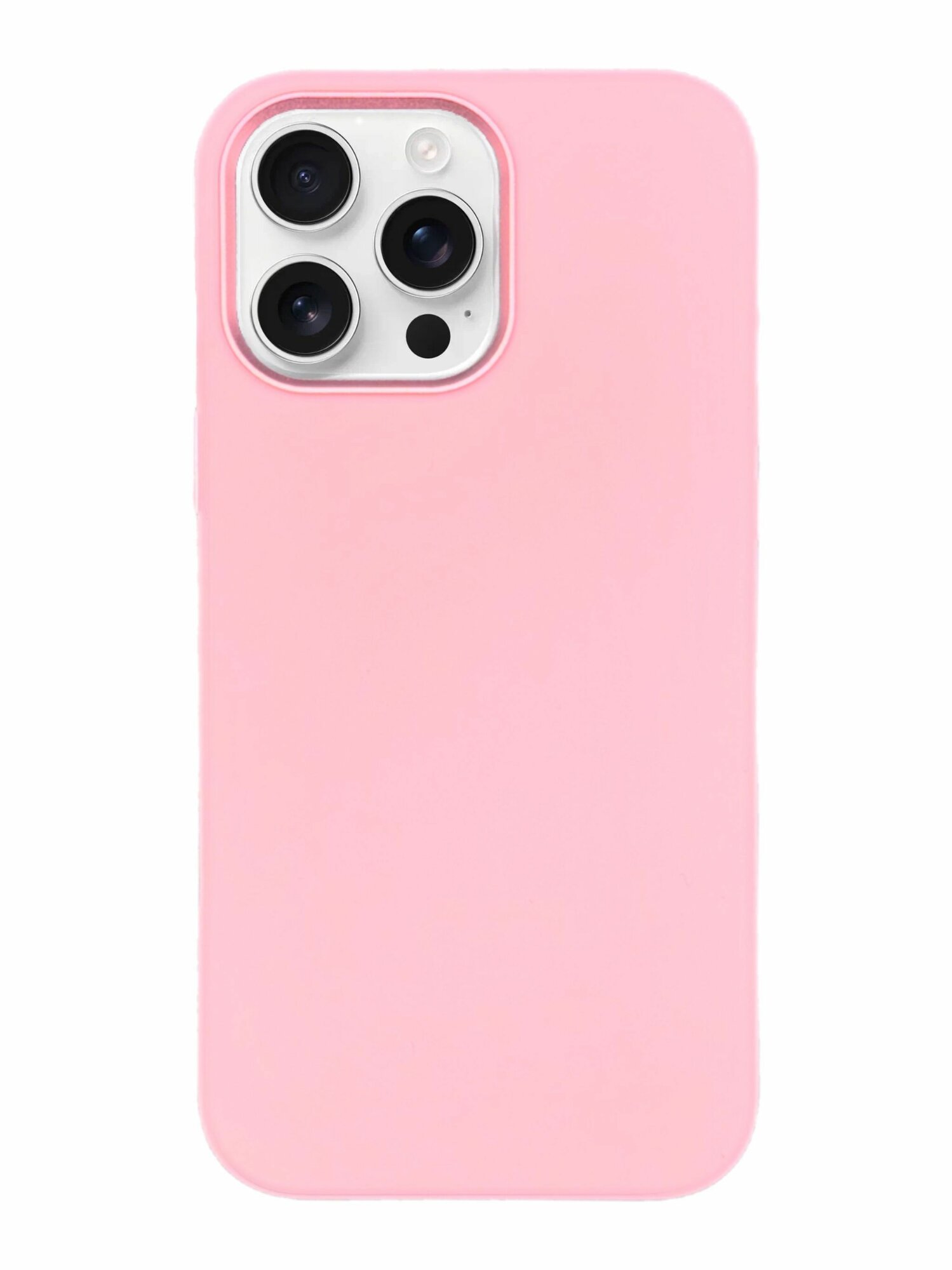 Чехол-накладка Comma Nature Series Magnetic Silicone Case для iPhone 16 Pro Max, розовый