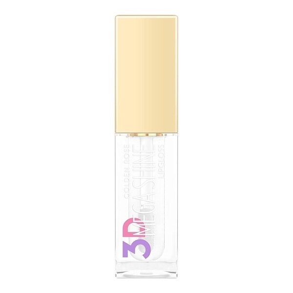 Блеск для губ Golden Rose 3D Mega Shine Lipgloss цвет 101 Ультра объем и 3D блеск без липкости
