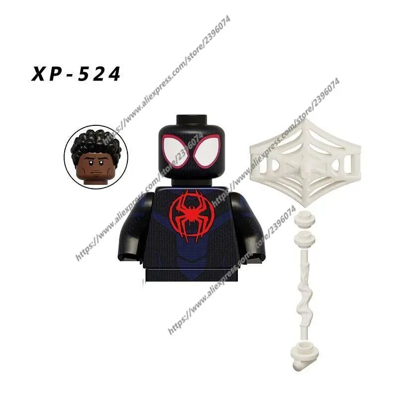 Фигурка Miles Morales Spider-Man XP-524, черный