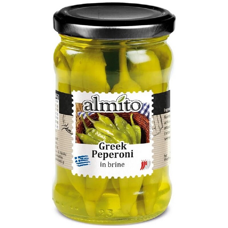 Перец ALMITO греческий маринованный /стекло/ 320мл