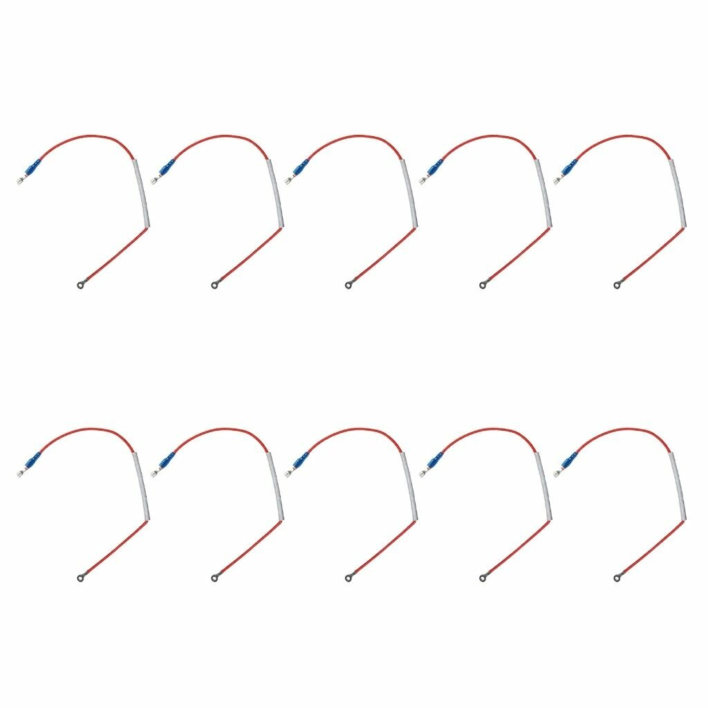 Шнур питания, Внутренний кабель питания для электроварки 250V 10A 185 с предохранителем, 10 шт