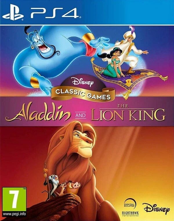 Игра Disney Classic Games: Aladdin and The Lion King для PlayStation 4