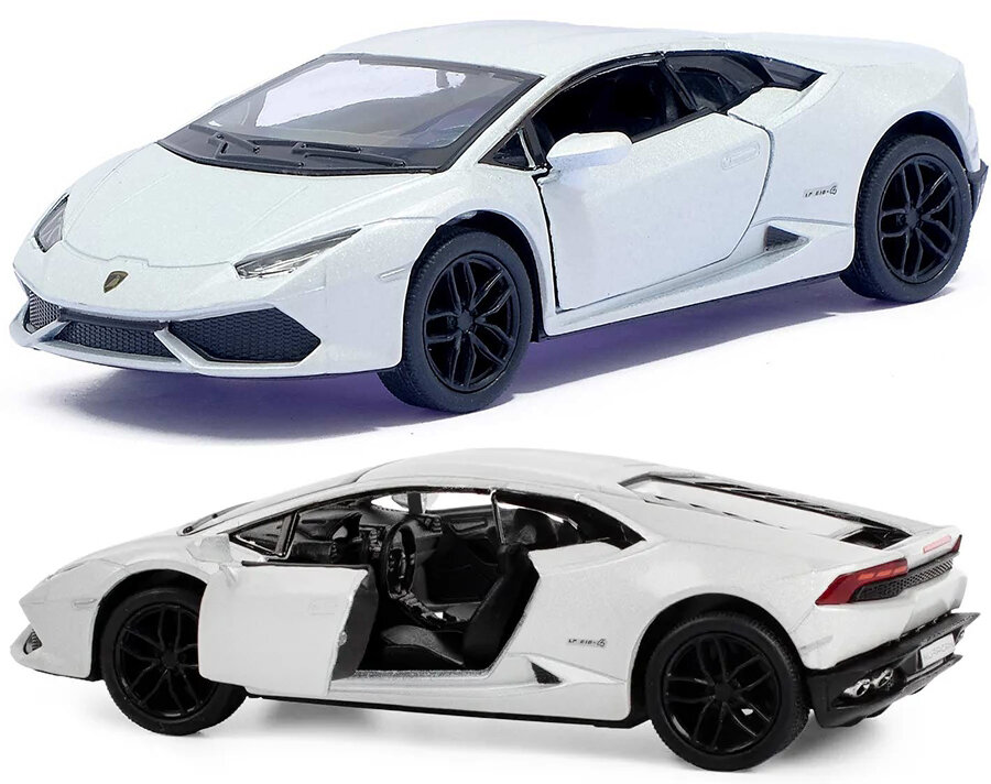 Модель машины KINSMART "Lamborghini Huracan LP610-4 "инерция 1:36