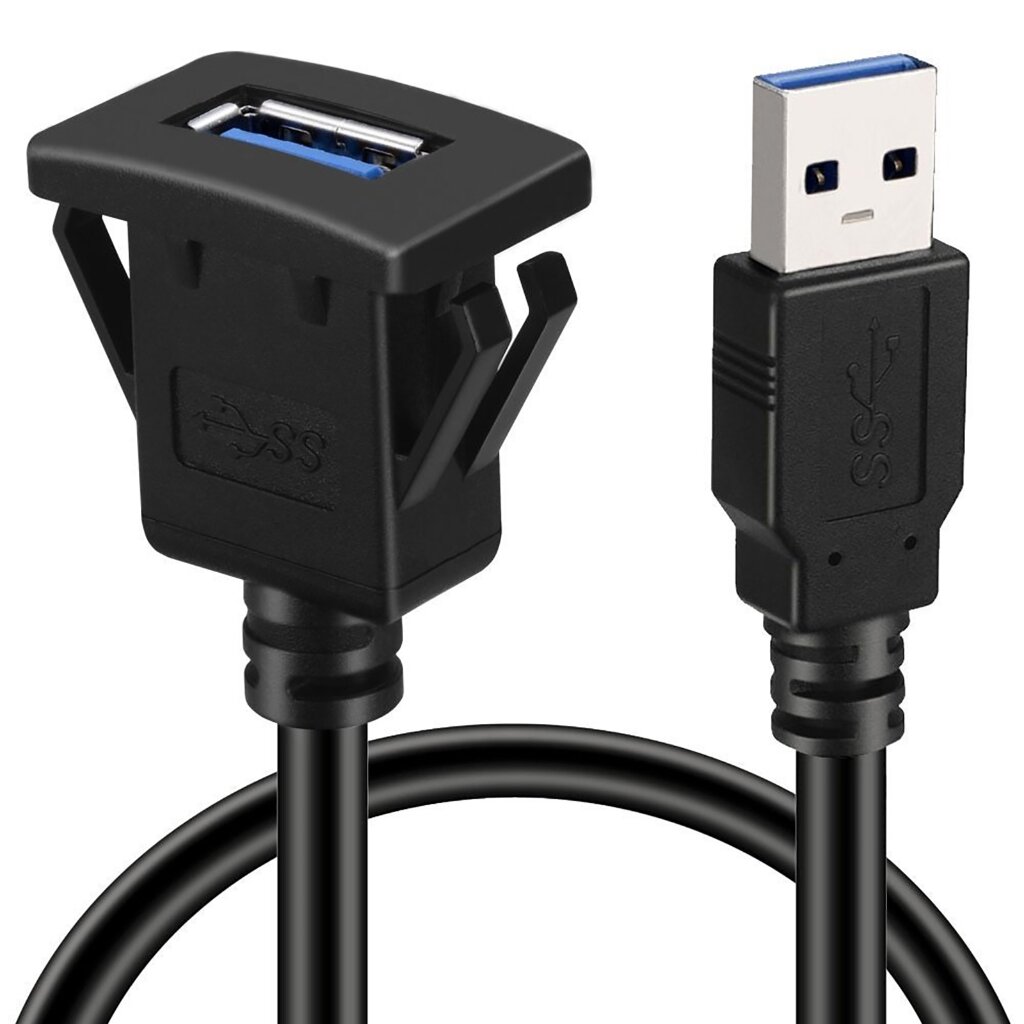 USB3.0 водонепроницаемый кабель аудио удлинитель приборной панели автомобиля