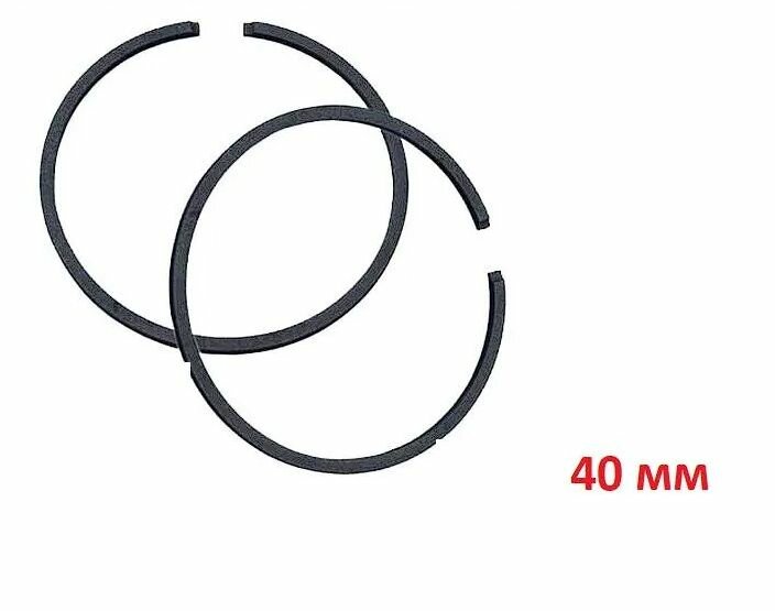 Кольца поршневые Carver GBC-043M/MS, Promo PBC-43, Парма 430/431 (комплект 2шт.) 01.011.00047
