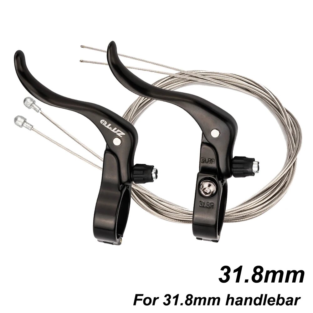 Тормозная ручка ZTTO 31.8mm, черная, для шоссе