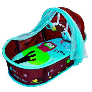 LUDI, Манеж-кровать развивающий 2824 "Сова"