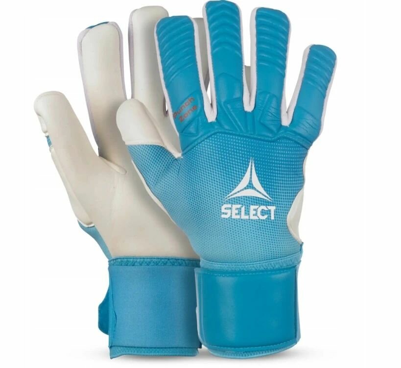 Вратарские перчатки SELECT Allround v23 голубые (9)