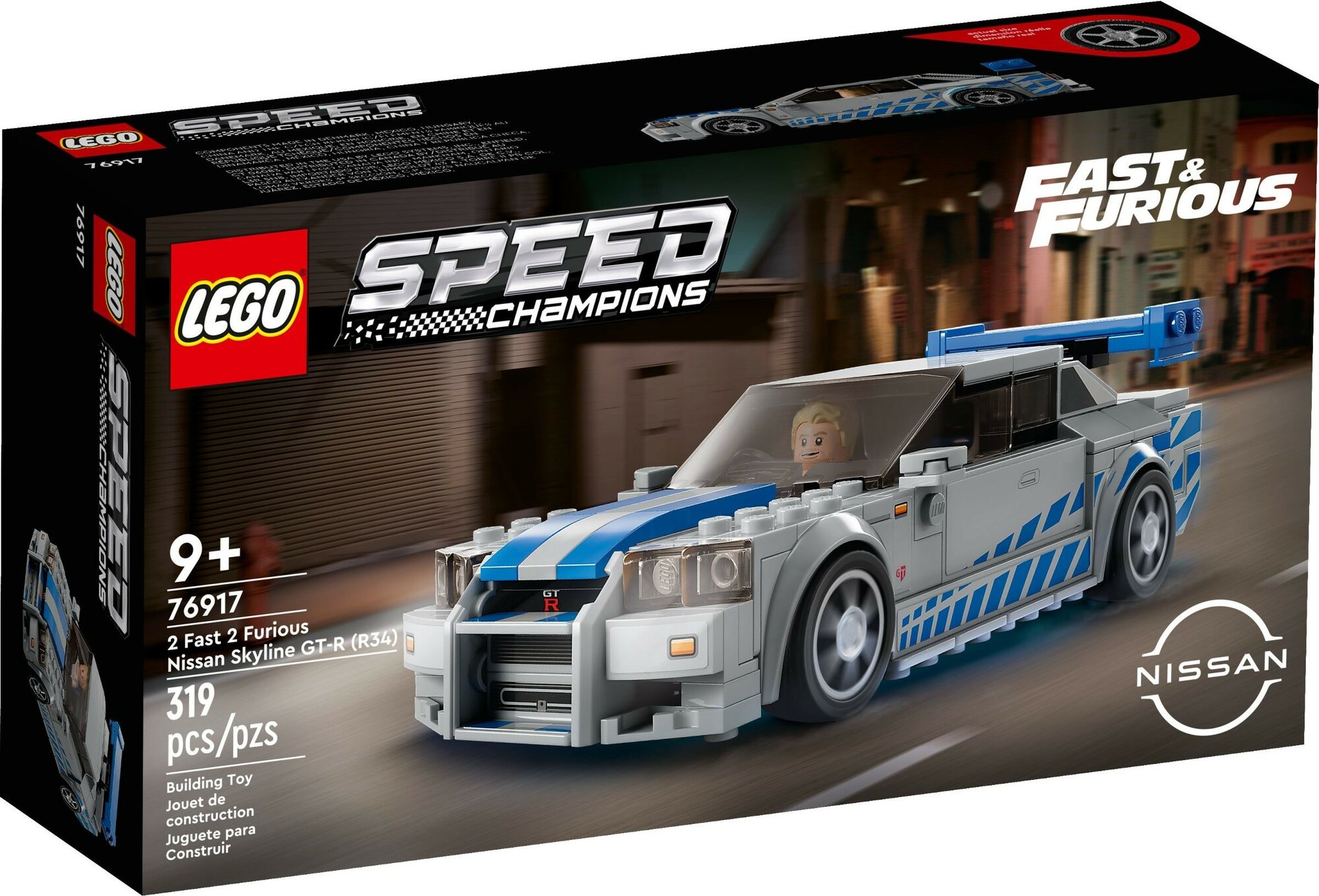 LEGO 76917 Двойной Форсаж Nissan Skyline GT-R