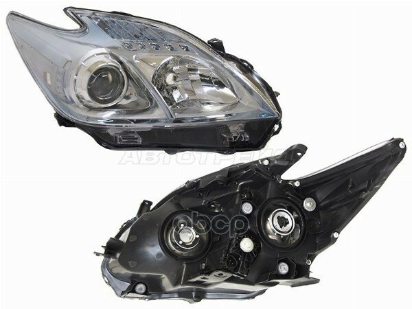Фара Toyota Prius (ZVW30) 09-12 / Prius PHV 12-16 (Справа/ Галоген/ С электрокорректором) Sat арт. ST-212-11P6R-LDEM7