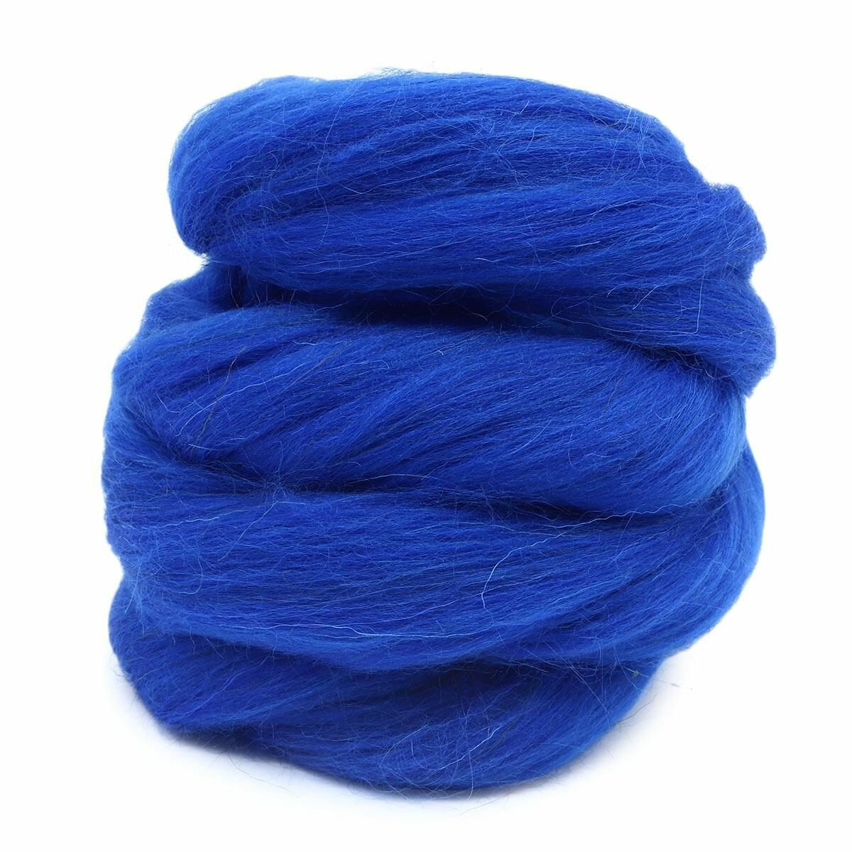 Шерсть для валяния Astra&Craft Полутонкая, цвет 019, Василек, 50 г