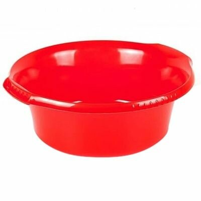 Таз Liveingreen "Водолей", пластмассовый, 12 л, 41х41х15,5 см, красный