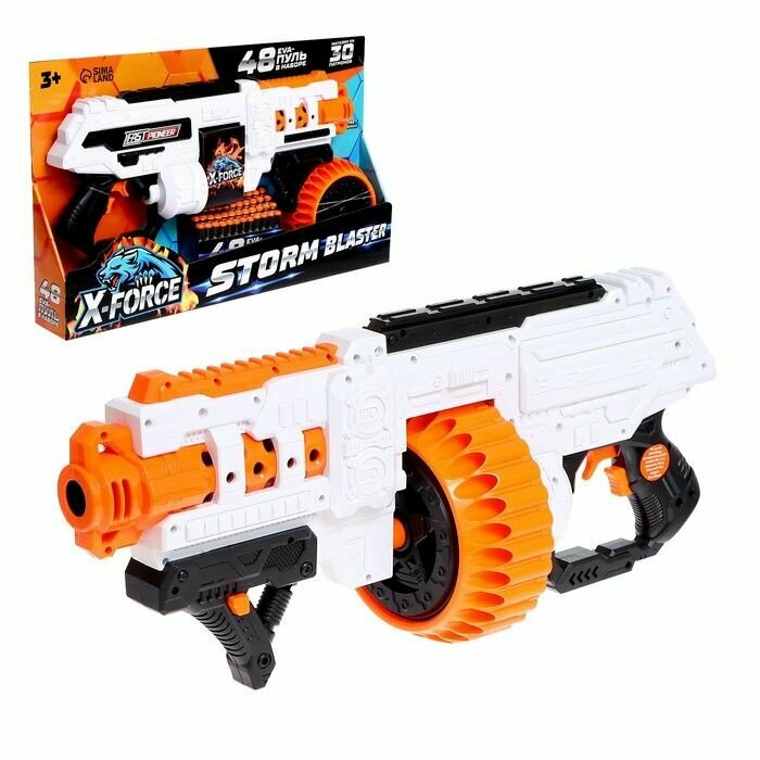 Бластер Woow Toys Storm blaster, стреляет мягкими пулями, работает от батареек (ZY1353520)