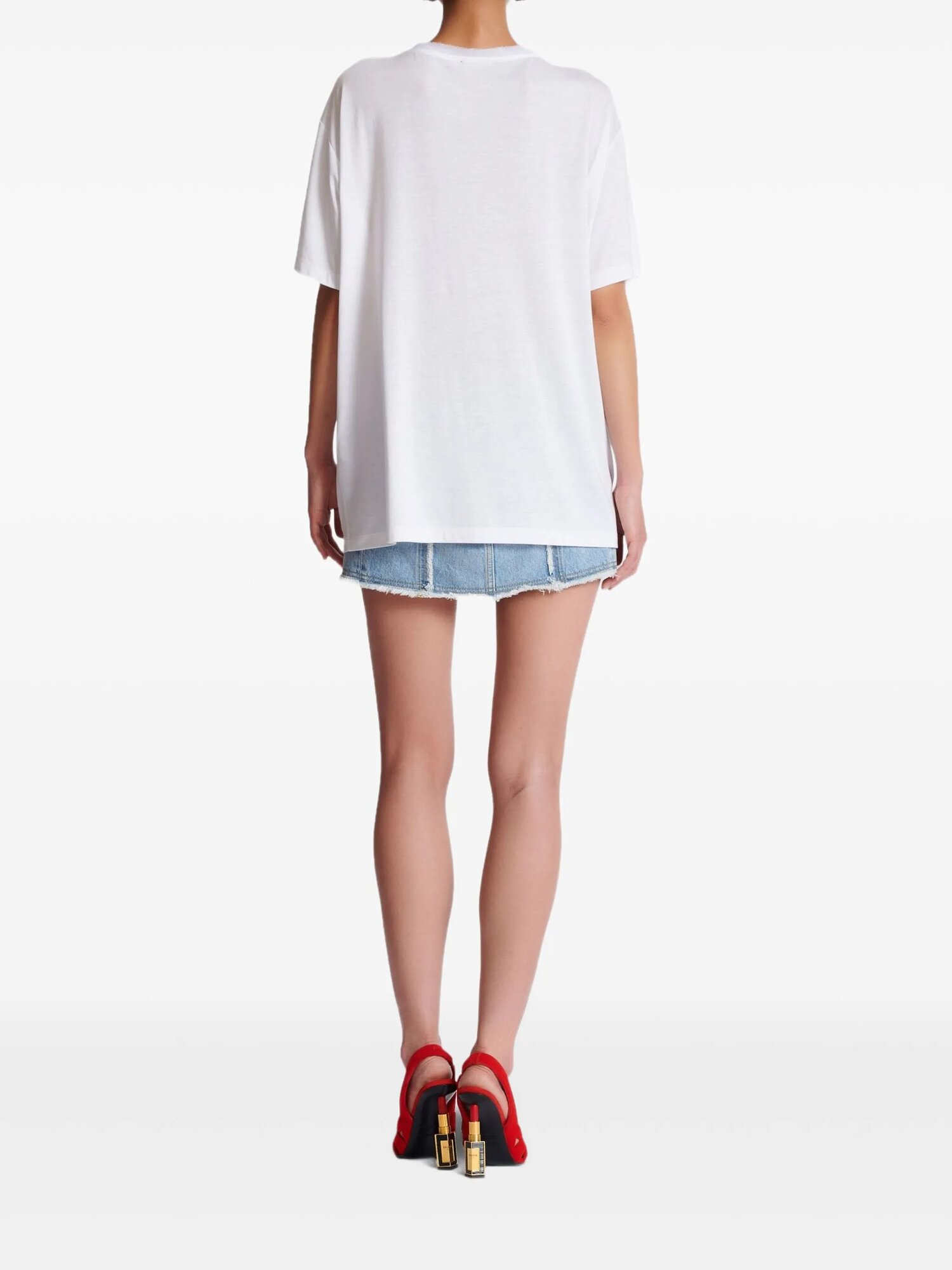 Футболка BALMAIN Beauty, размер 36, white — фото 1