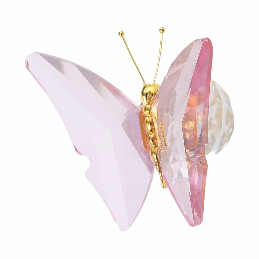 Статуя с хрустальной бабочкой для декора