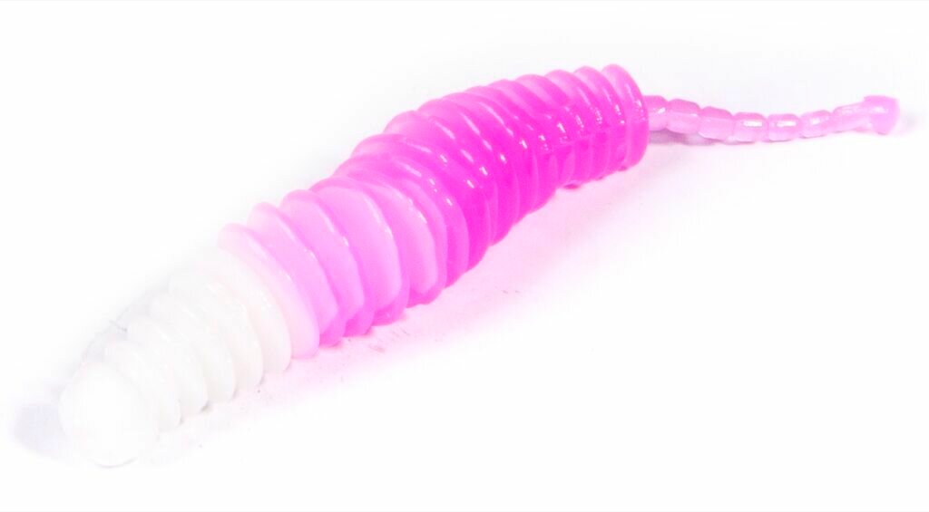 Приманки рыболовные силиконовые слаги съедобные lucky john Pro Series TRICK WORM 2,5in (06.35)/T97 7шт. набор снастей для зимней и летней рыбалки резиновые рыбки, искусственные наживки