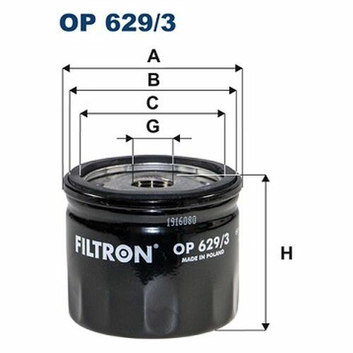 Фильтр масляный Filtron OP6293